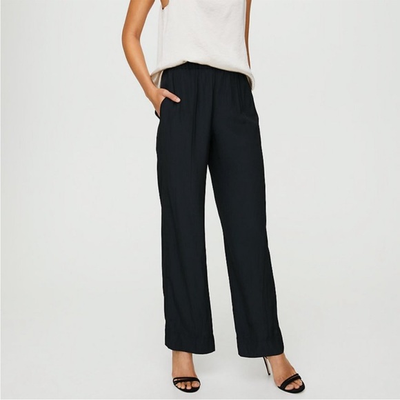 Babaton | Pants & Jumpsuits | Babaton Aritzia Wide Leg Casual Pants ...